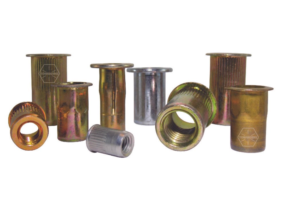 Tuerca remachable acero inoxidable - Tecnofijaciones